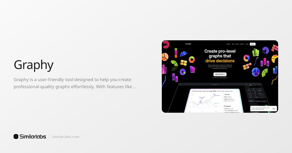 Graphy - Create stunning graphs effortlessly | SimilarLabs