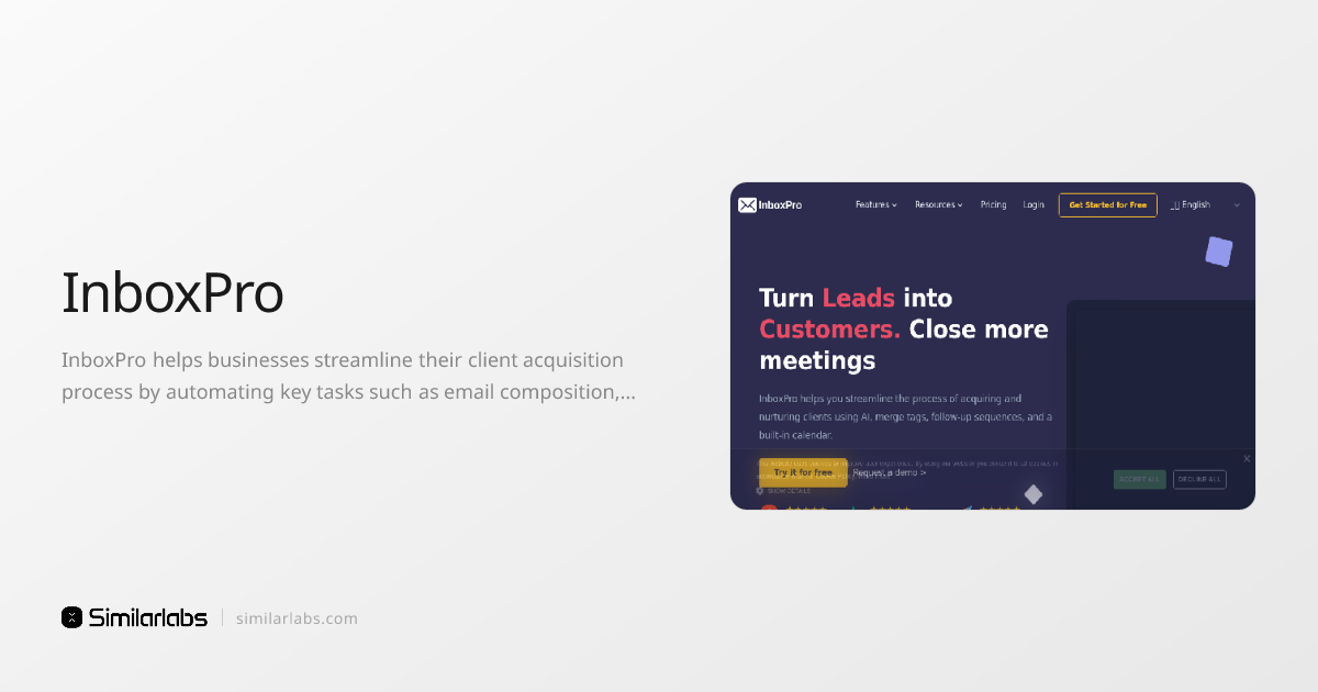 InboxPro - Streamline client acquisition effortlessly | SimilarLabs