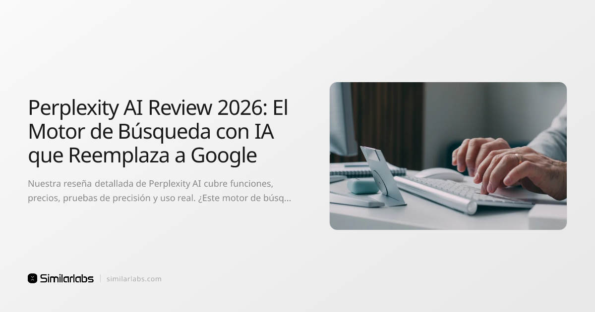 Perplexity AI Review 2026: El Motor de Búsqueda con IA que Reemplaza a ...